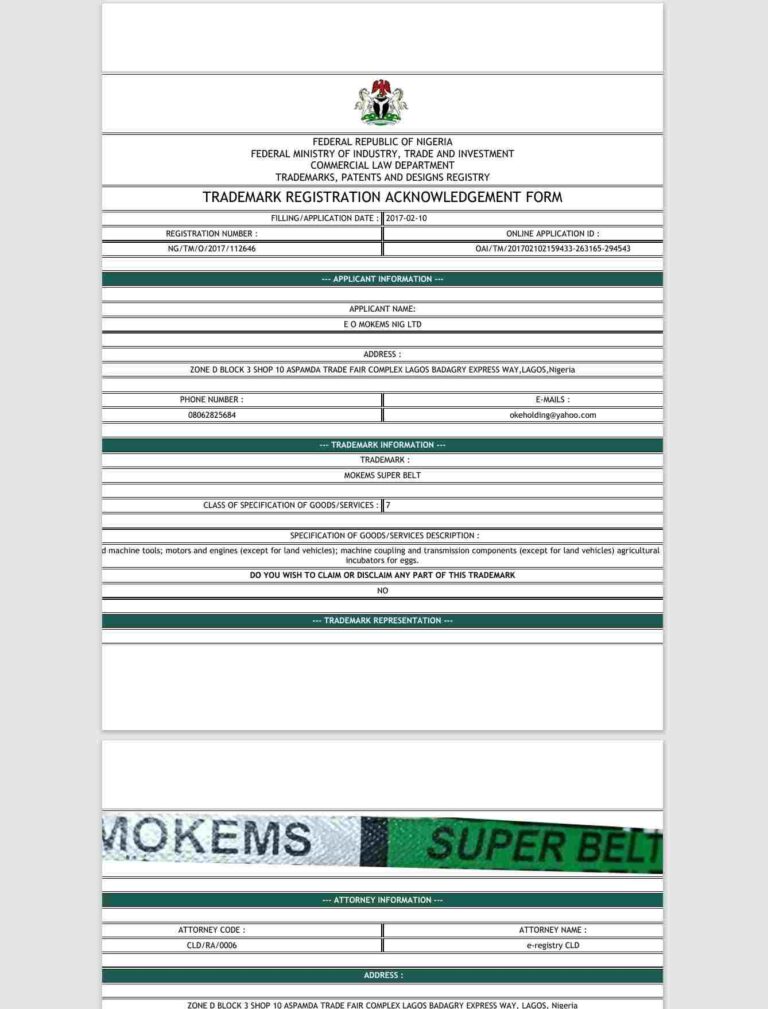 How to Register Trademark in Nigeria: A Step-by-Step Guide - Bookworm ...